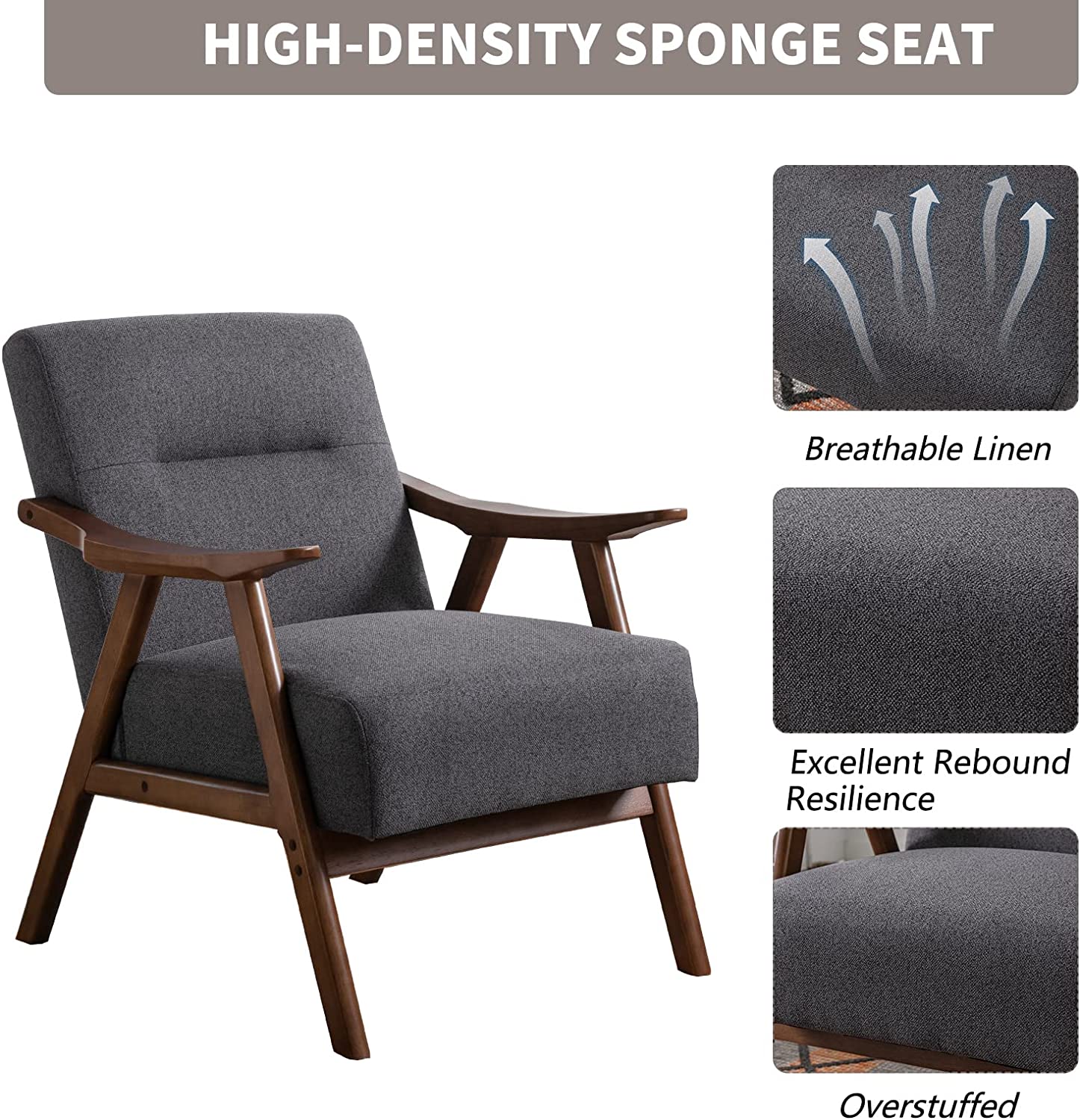 Mid-Century Modern Accent Chair