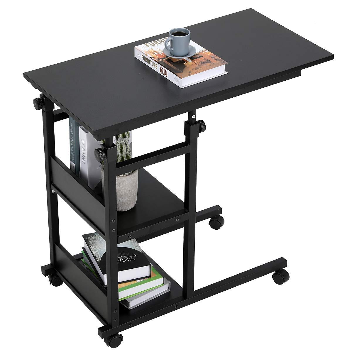 Snack Side Table with Castors